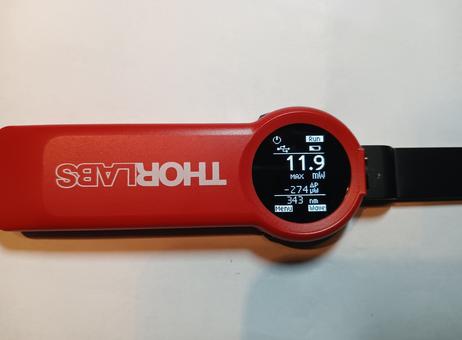 Thorlabs PM160T-HP Термички ласерски мерач снаге велике снаге (10mW - 70W) Bluetooth и USB