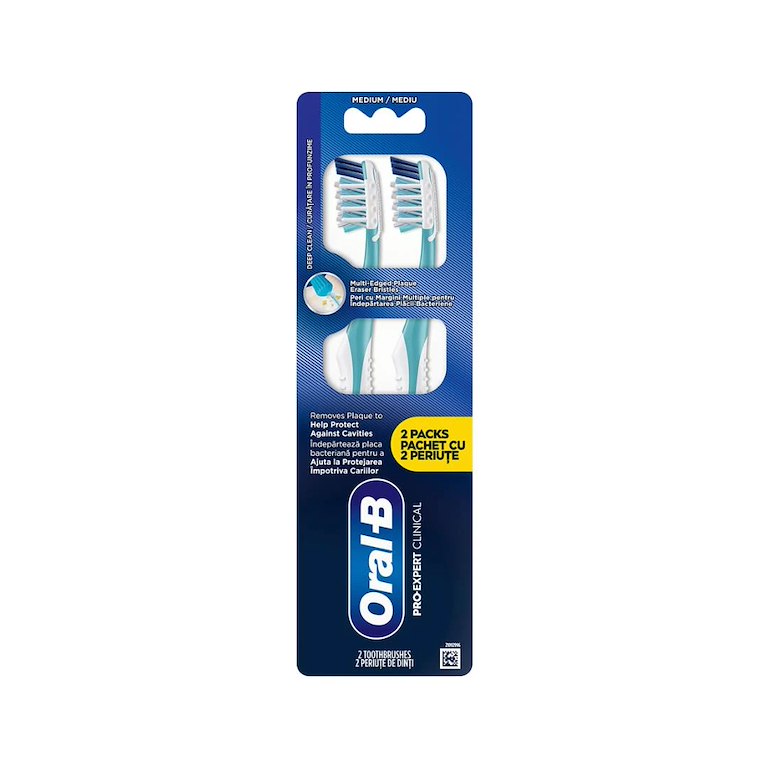 Oral-B® Pro Expert Clinical Medium Četkica za Zube 2 Komada