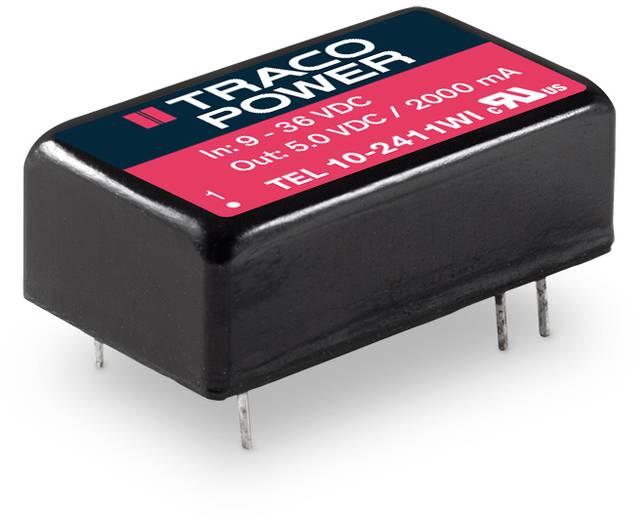 TracoPower TEL 10-4812WI DC/DC napajanje – ispravljač za štampanu ploču 48 V/DC 883 mA 10 W Broj izlaza: 1 x.
