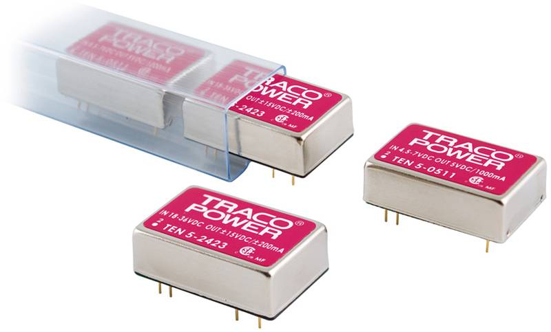 TracoPower TEN 5-2410 DC/DC napajanje – ispravljac za stampanu plocu 24 V/DC 3.3 V/DC 1.2 A 5 W Broj izlaza: 1 x.
