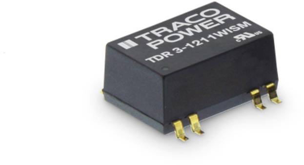 TracoPower TDR 3-2412WISM DC/DC napajanje – ispravljac za stampanu plocu 24 V/DC 12 V/DC 250 mA 3 W Broj izlaza: 1 x.
