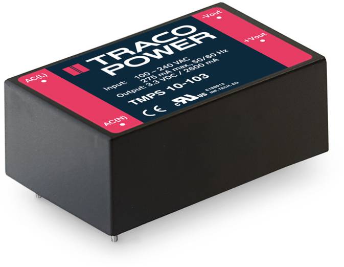 TracoPower TMPS 10-124 prekidacko napajanje 24 V/DC 0.41 A 10 W