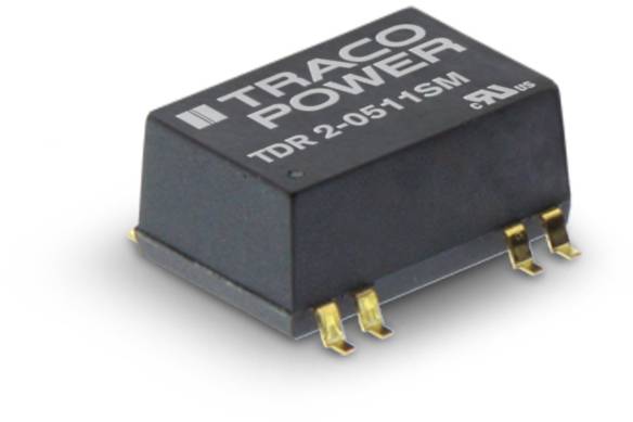 TracoPower TDR 2-0513SM DC/DC napajanje – ispravljac smd 5 V/DC 15 V/DC 134 mA 2 W Broj izlaza: 1 x.