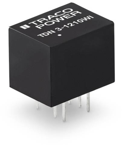 TracoPower TDN 3-2422WI DC/DC napajanje – ispravljac za stampanu plocu 24 V/DC 12 V/DC, -12 V/DC 125 mA 3 W Broj izlaza: 2 x.