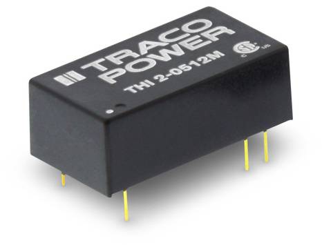 TracoPower THI 2-1211M DC/DC napajanje – ispravljac za stampanu plocu 12 V/DC 5 V/DC 400 mA 2 W Broj izlaza: 1 x.