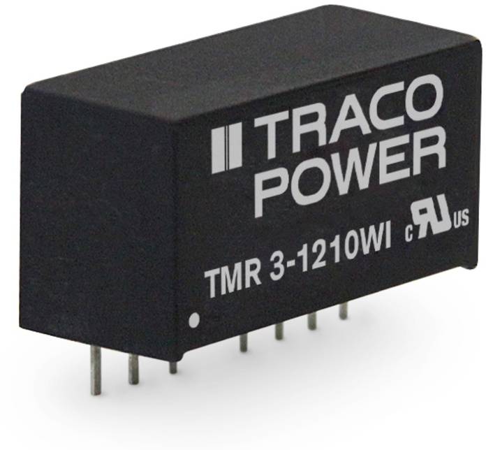 TracoPower TMR 3-2410WI DC/DC napajanje – ispravljac za stampanu plocu 24 V/DC 3.3 V/DC 700 mA 3 W Broj izlaza: 1 x.