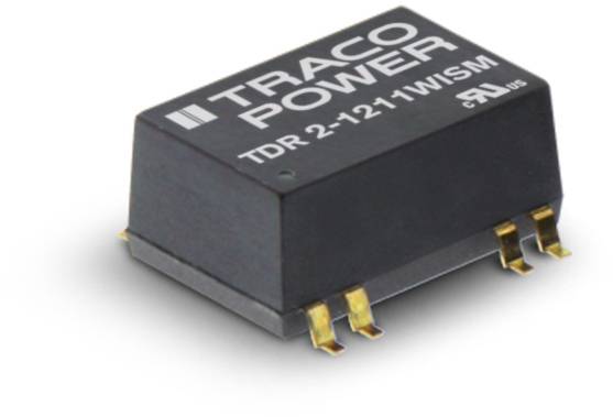 TracoPower TDR 2-1223WISM DC/DC napajanje – ispravljac smd 12 V/DC 15 V/DC, -15 V/DC 67 mA 2 W Broj izlaza: 2 x.