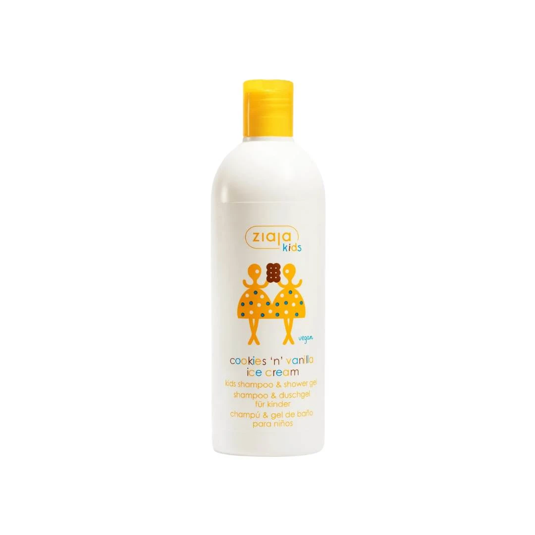 ZIAJA KIDS Cookies&Vanilla Ice Cream Šampon i Kupka za Decu 400 mL