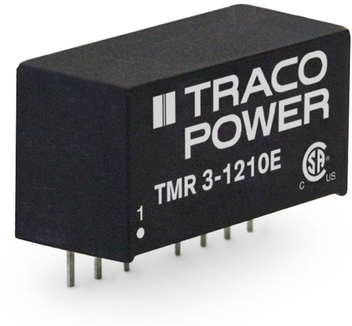 TracoPower TMR 3-2423E DC/DC napajanje – ispravljac za stampanu plocu 24 V/DC 15 V/DC, -15 V/DC 100 mA 3 W Broj izlaza: 2 x.