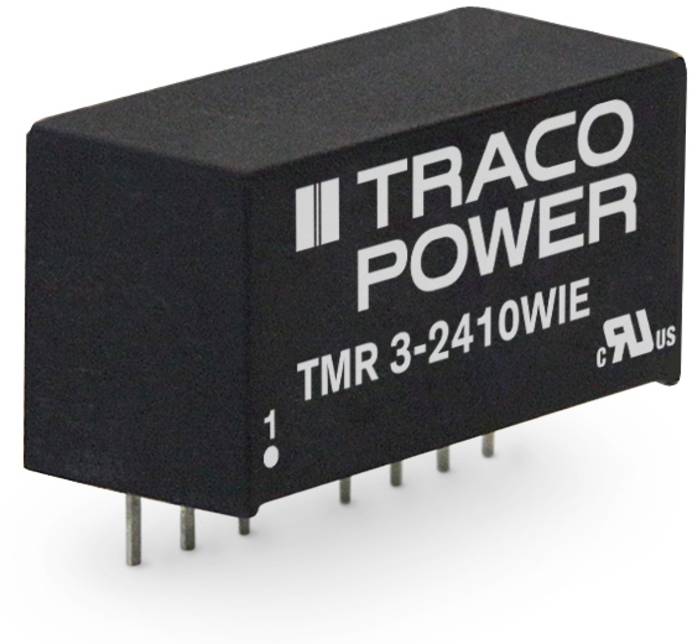 TracoPower TMR 3-1211WIE DC/DC napajanje – ispravljac za stampanu plocu 12 V/DC 5 V/DC 600 mA 3 W Broj izlaza: 1 x.