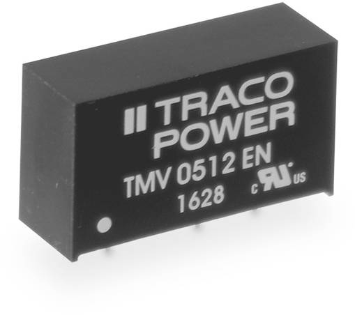 TracoPower TMV 1212EN DC/DC napajanje – ispravljač za štampanu ploču 12 V/DC 12 V/DC 80 mA 1 W Broj izlaza: 2 x.