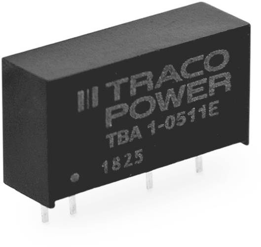 TracoPower TBA 1-1211E DC/DC napajanje – ispravljac za stampanu plocu 200 mA 1 W Broj izlaza: 1 x.