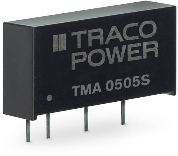 TracoPower TMA 1505S DC/DC napajanje – ispravljač za štampanu ploču 15 V/DC 15 V/DC 65 mA 1 W Broj izlaza: 1 x.