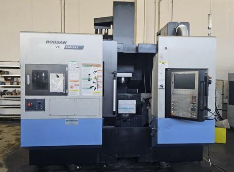Radni centar sa menjanjem paleta Doosan mod-vc-630-5ax