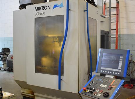 VPC 600 CNC Radni centar MIKRON VCP 600 (2002) - NOVI ŠPINDL (15.000 sati) - HSK-A63 20.000 o/min - FOX IFS USISIVAČ