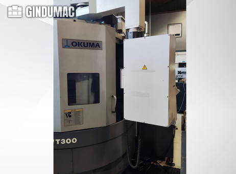 Okuma LVT300 CNC вертикални револвер струг