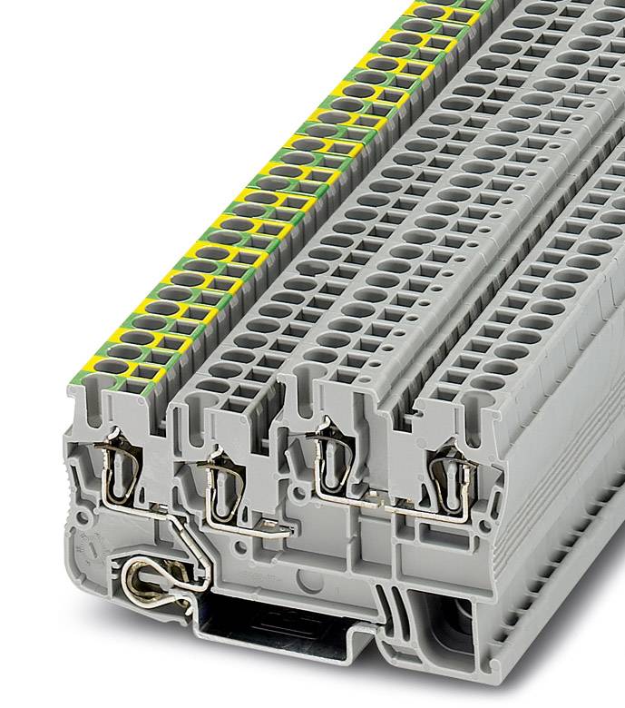 Phoenix Contact 3209044 instalacioni terminal za zastitni provodnik 5,2 mm opruga siva 50 kom.