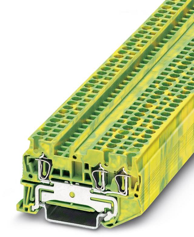 Phoenix Contact 3031267 trostepeni zastitni provodnicki terminal 5,2 mm opruzna zelena, zuta 50 kom.