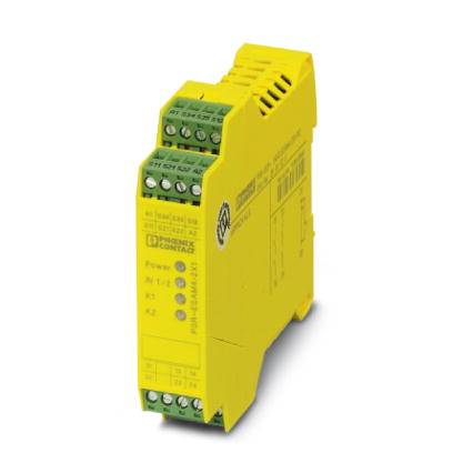 sigurnosni relej PSR-SPP- 24UC/ESAM4/2X1/1X2 Phoenix Contact Radni napon (broj): 24 V/DC, 24 V/AC 2 NO, 1 NC (s k V k D) 22,5 k 112 k 114,5 mm 1 kom.