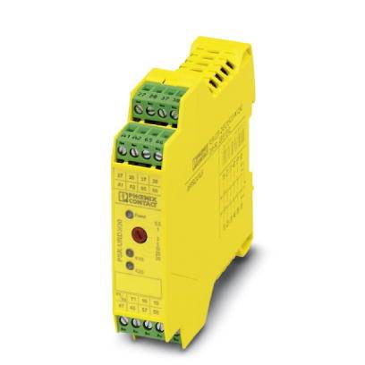 sigurnosni relej PSR-SPP- 24DC/URD3/4X1/2X2 Phoenix Contact Radni napon (broj): 24 V/DC 4 NO, 1 NC (s k V k D) 22,5 k 112 k 114,5 mm sa povratnim putem 1 kom.