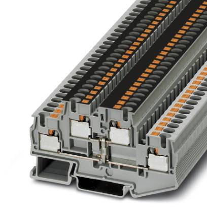 Phoenix Contact 3211825 dvospratni terminalni blok 6,2 mm brzi prikljucak sivi 50 kom.