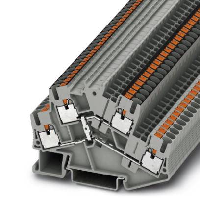 Phoenix Contact 3210211 dvospratni terminalni blok 5,2 mm brzi prikljucak sivi 50 kom.