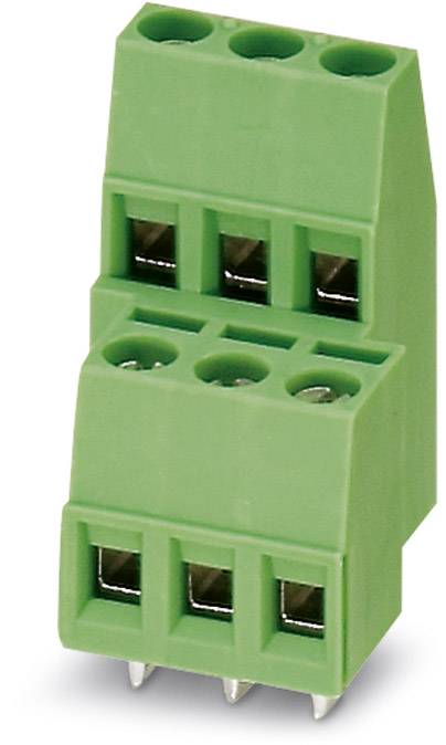 Phoenix Contact 1725025 konektor na dva nivoa 1,50 mm? Broj polova (broj) 6 zelena 100 kom.