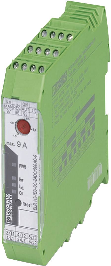 Phoenix Contact ELR H3-IES-SC- 24DC/500AC-9 motorni kontaktor 24 V/DC 9 A 1 kom.