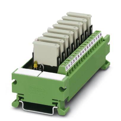 Phoenix Contact relejna ploca opremljena sa 1 kom. UM 45- 8RM/MR-G24/1/PLC 1 kontakt 24 V/DC