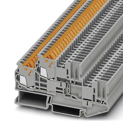 Phoenix Contact 3050196 dvospratni terminalni blok 5,2 mm brzi prikljucak sivi 50 kom.