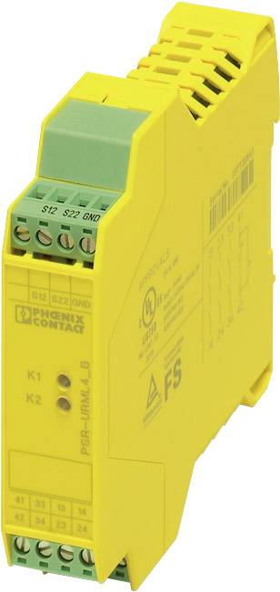 sigurnosni relej PSR-SCP-24DC/URML4/3X1/1X2/B Phoenix Contact Radni napon (broj): 24 V/DC 3 NO, 1 NC (s k V k D) 22,5 k 99 k 114,5 mm 1 kom.