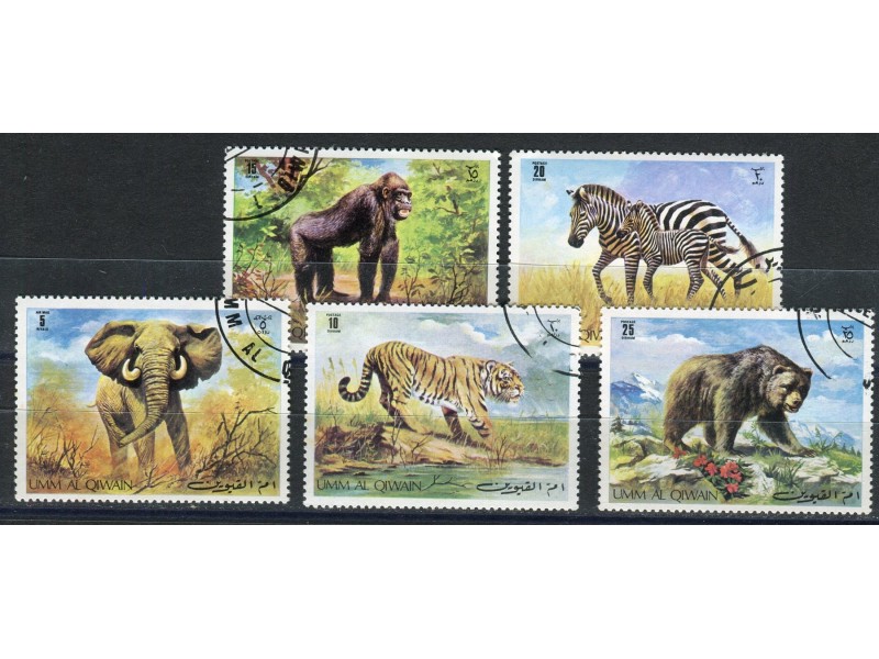 213 - Umm al Qiwain - Fauna - žigosana serija