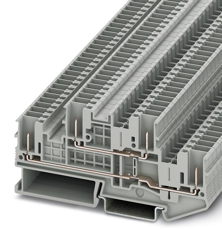 Phoenix Contact 3061486 dvospratni terminalni blok 5,2 mm opruzna siva 50 kom.