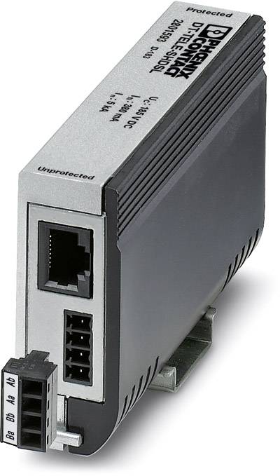 Phoenix Contact 2801593 prenaponski zastitnik Zastitnik od prenapona za: razvodni orman, mrezu (RJ45), DSL (RJ45), ISDN (RJ45), telefon/faX (RJ11) 5 kA 1 kom.