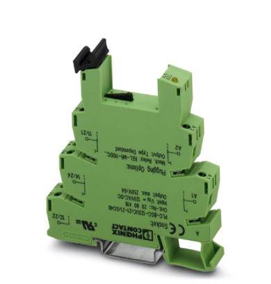 Phoenix Contact PLC-BSC- 24DC/ 1IC/ACT relejna baza Phoenix Contact REL-MR-24DC/1IC/ACT, Phoenix Contact OPT-24DC/24DC/5, Phoenix Contact OPT-24DC/230AC/2 10 kom.