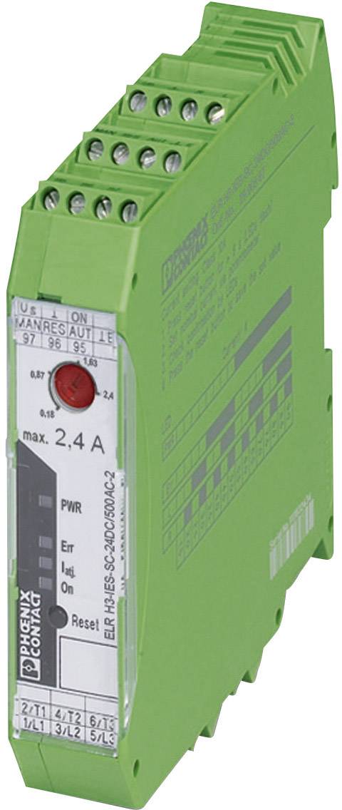 Phoenix Contact ELR H3-IES-SC- 24DC/500AC-2 motorni kontaktor 24 V/DC 2,4 A 1 kom.
