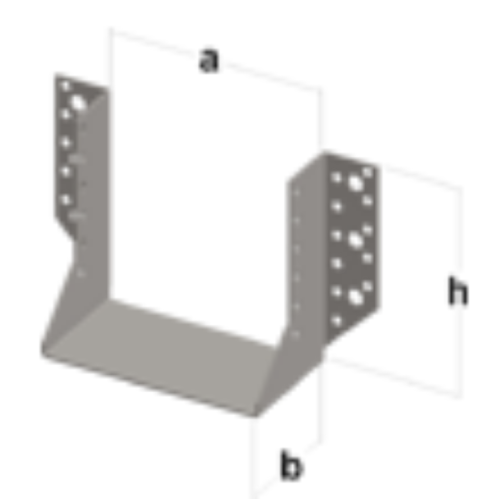 Okov za grede 60x60x75x2