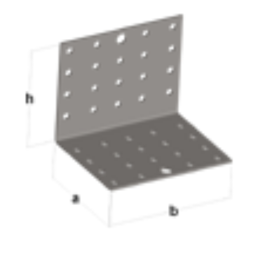 Spojni ugaonik tip v 60x40x60x2