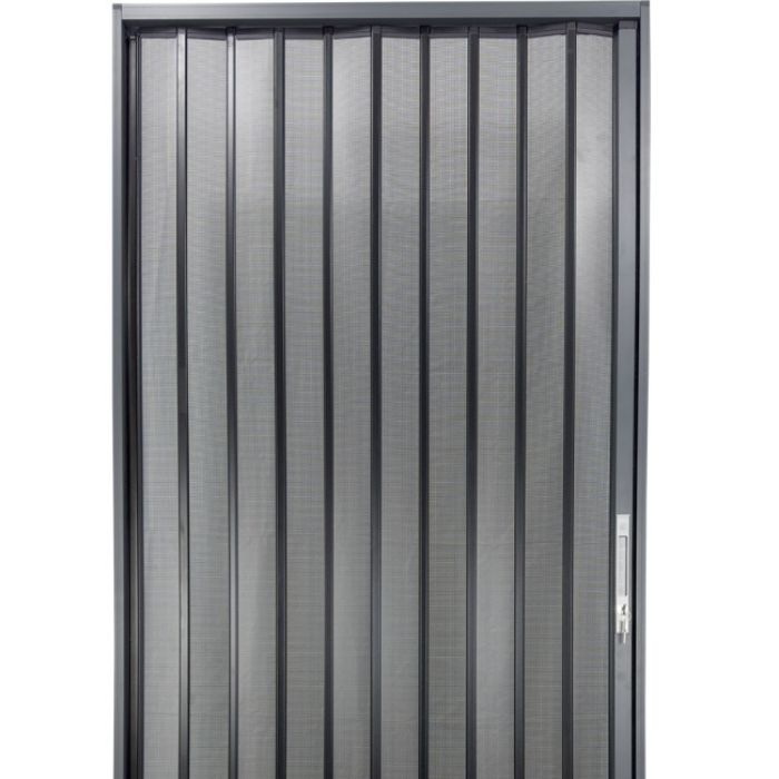 Vrata klizna alu mreža 88x200cm antracit ram