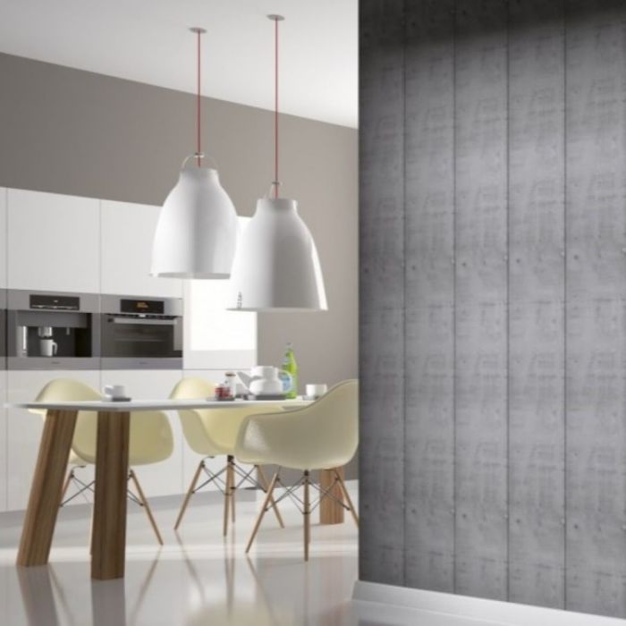 Lamperija pvc 2700x250x9mm tamno siva