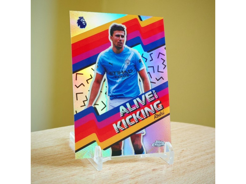RODRI Alive REFRACTOR - Premier league 26 Chrome
