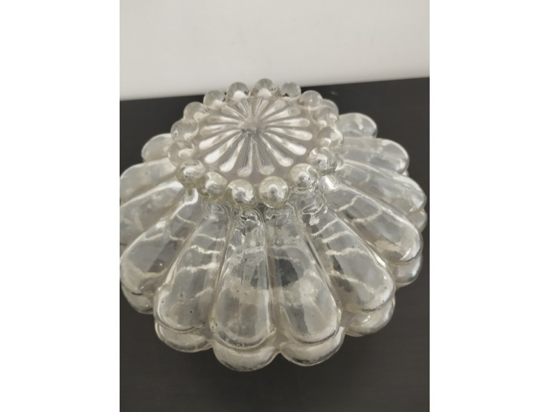Vintage staklena kugla (sirma) za luster ili lampu