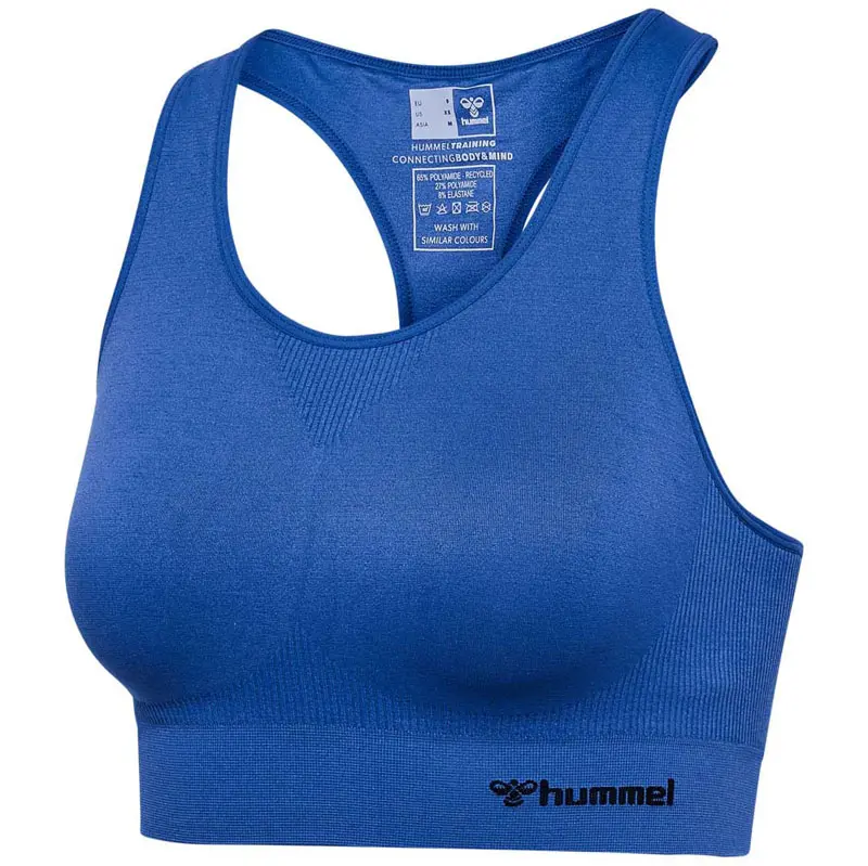 Hummel Sportski top za žene Hmltif seamless, Plavi