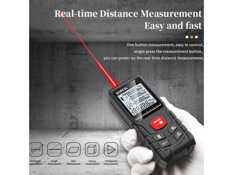 Laserski daljinomer 120m SK120 Profesionalni daljinomer