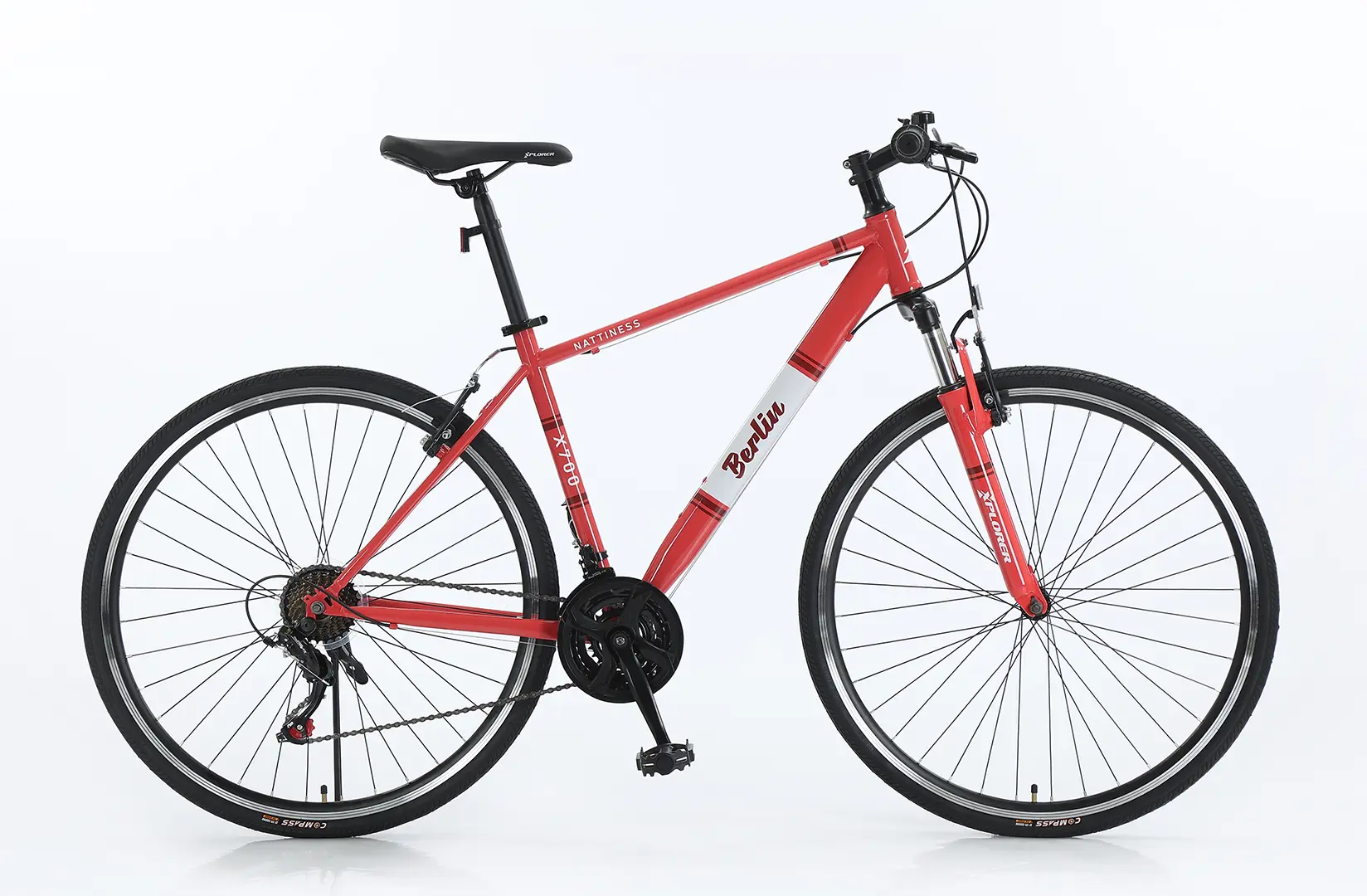 Xplorer Gradski bicikl Berlin, 28", 21 brzina, Crveni