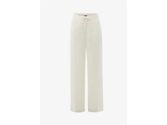 Mexx Ženske pantalone Linen mix slub pants wide leg MF007004461W-110605