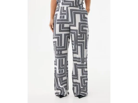 Mexx Ženske pantalone Geo print pants wide leg MF007004661W-300007