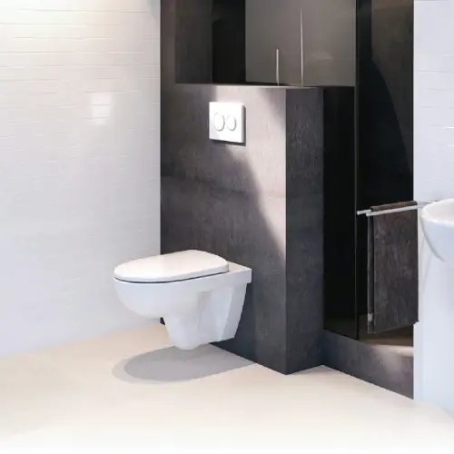 Geberit Selnova SET WC šolja Rimfree sa sc daskom