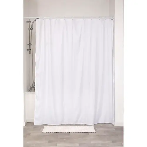 Tendance Zavesa za kadu 180X200CM mikrofiber Bela 1212100
