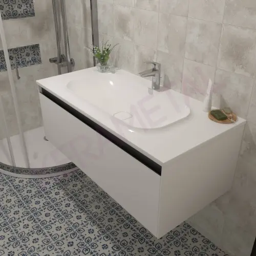 Kolpa ormarić sa umivaonikom Pandora OUP 110cm White 514160